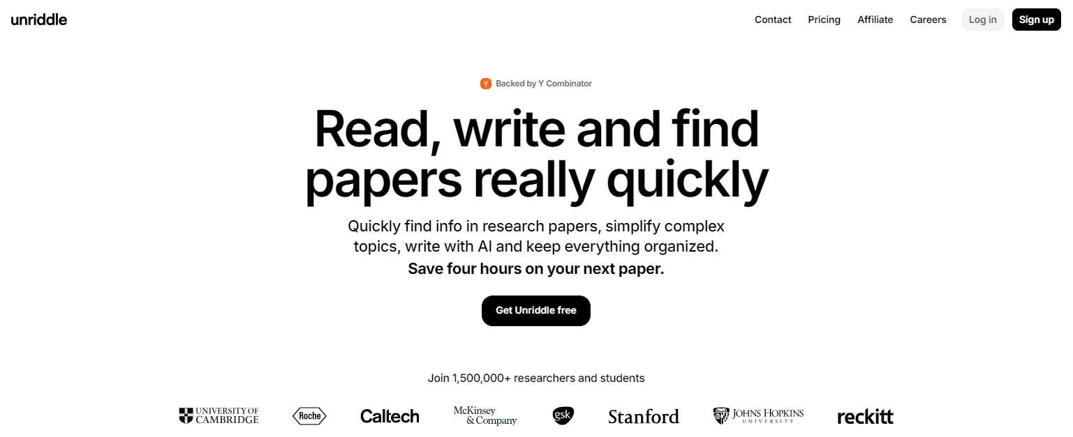 Unriddle AI Coupons & Promo Codes with 65% OFF - DiscountsAI.Tools