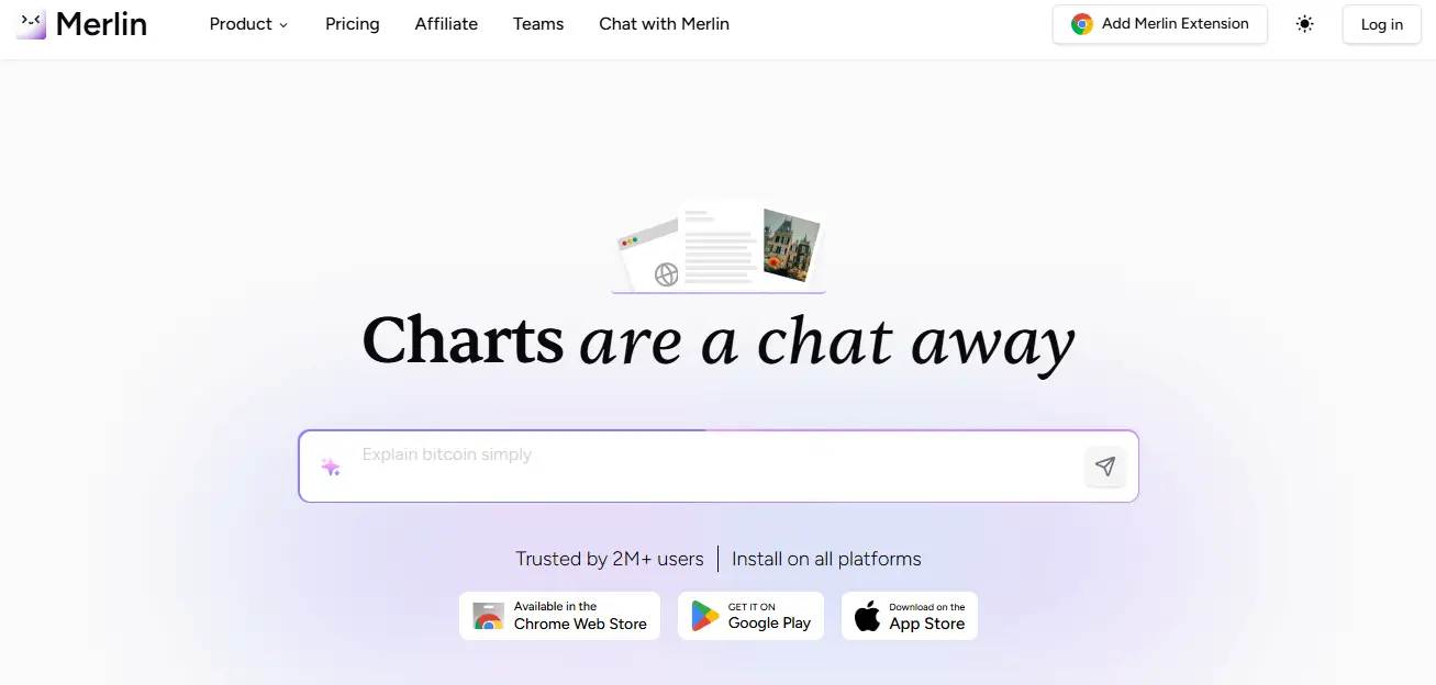 Merlin AI Coupons & Promo Codes with 85% OFF - DiscountsAI.Tools